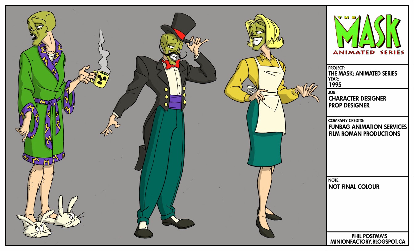 MINION FACTORY: 1995 - The Mask: Animated series!