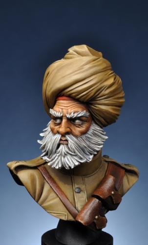 JMD Sikh bust 1914 - review | planetFigure | Miniatures
