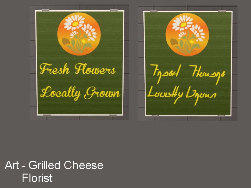 Simthing for Everyone: Florist Signs and Posters - August Goodies 2015 ...