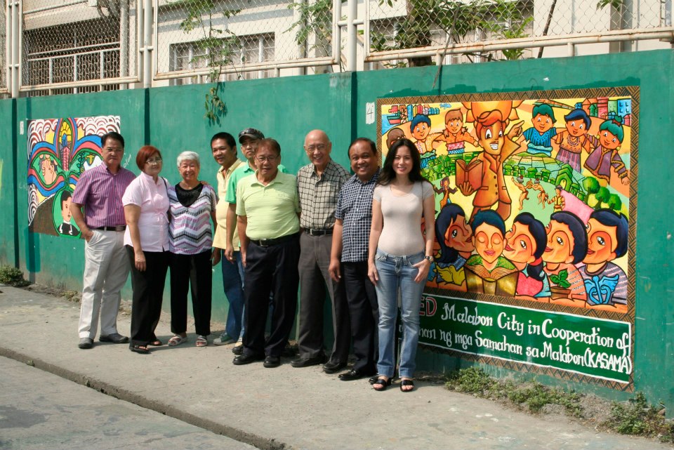 Soroptimist International of Malabon: KASAMA HS Mural Painting Contest