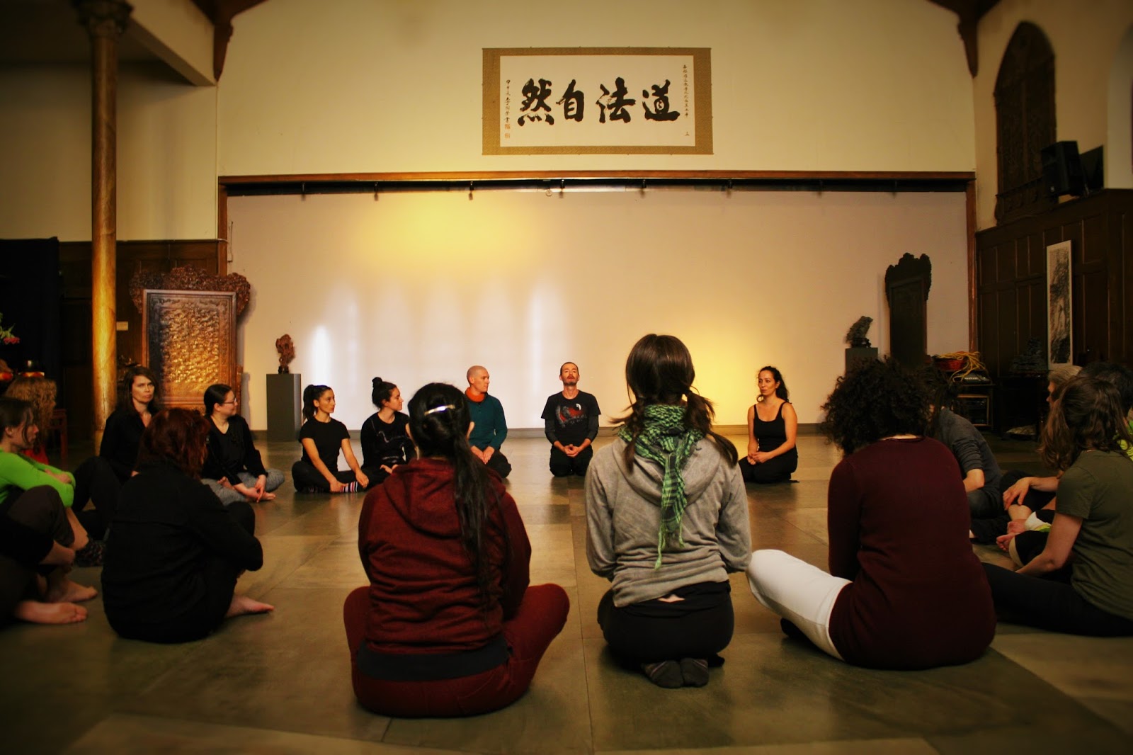 COMPAÑIA RUTA de la MEMORIA: Primer día Taller de Butoh, dirigido por ...