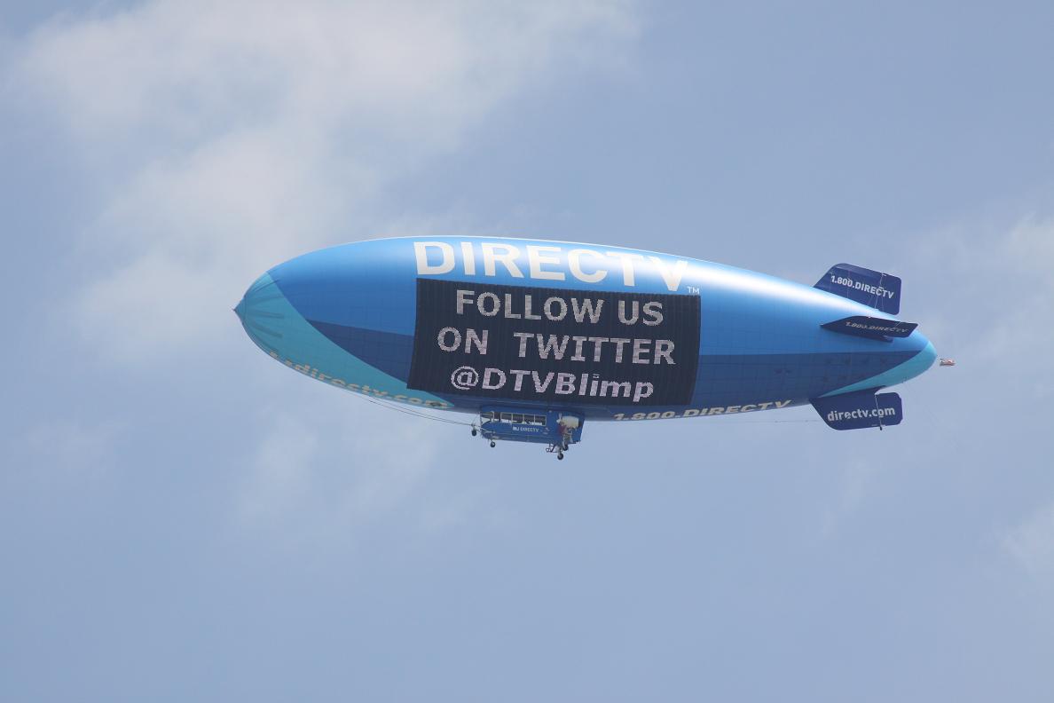Michigan Exposures: The Direct TV Blimp