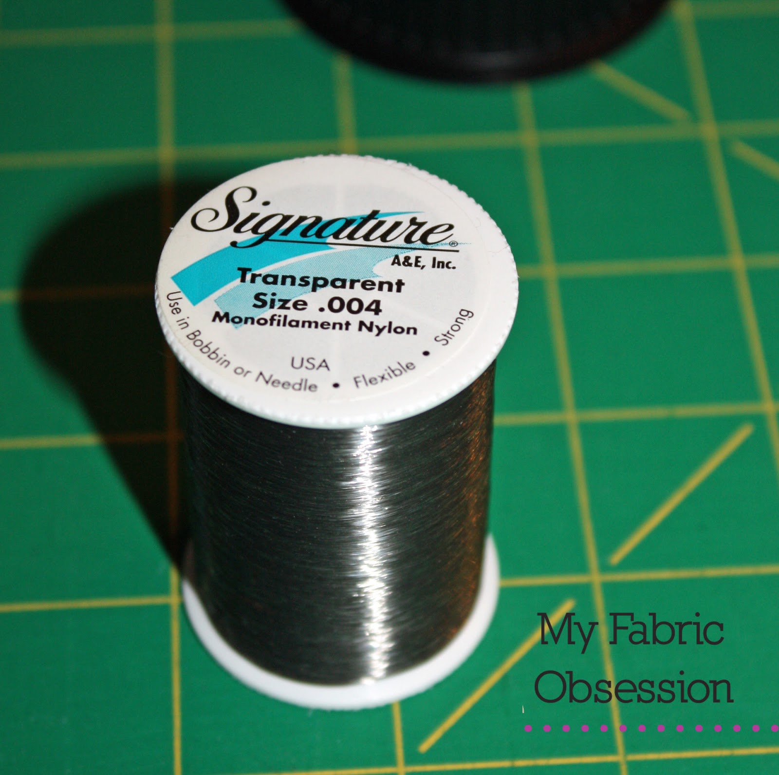 My Fabric Obsession: Something Machine Appliqued [Blog Hop]