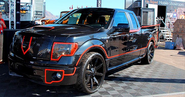 Brighton Ford : The Ford F-150 Gets Batman Makeover