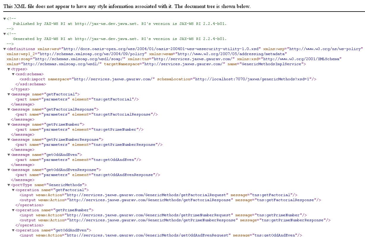 Javaidea How To Create Web Services Using Jax Wsjava Api