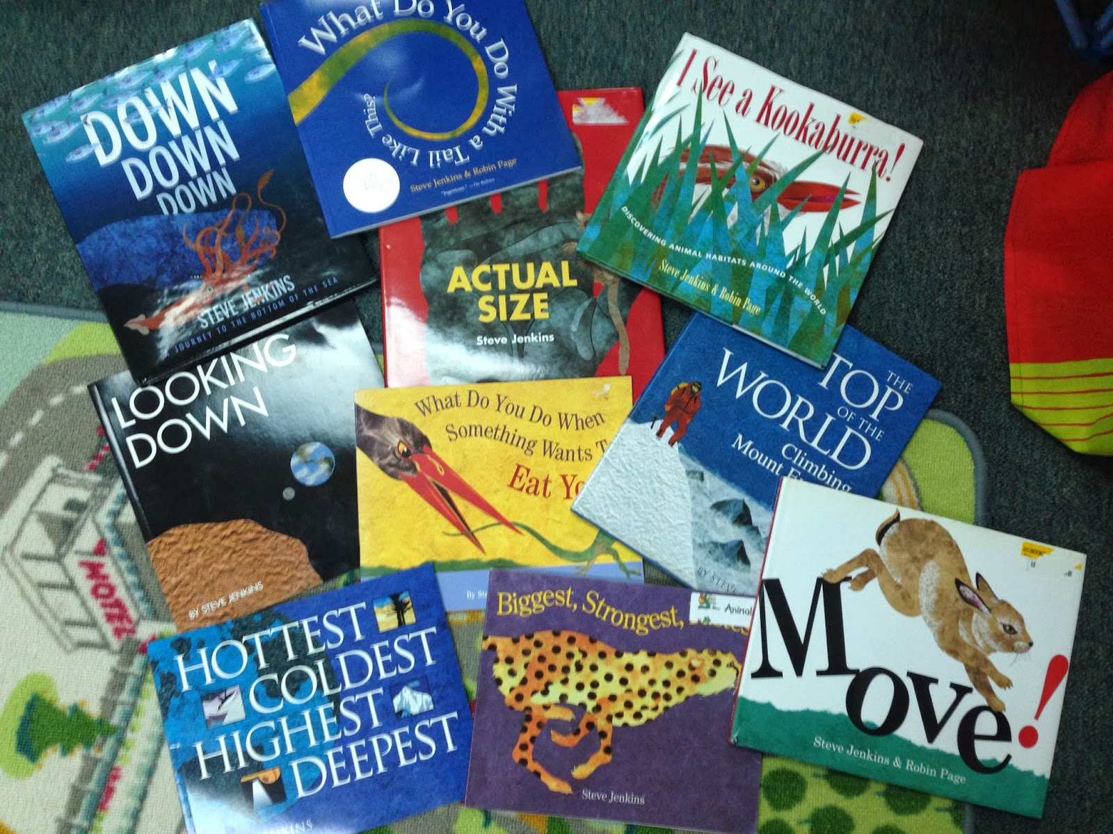 The Adventures of a K/1 Teacher: Steve Jenkins Author Study