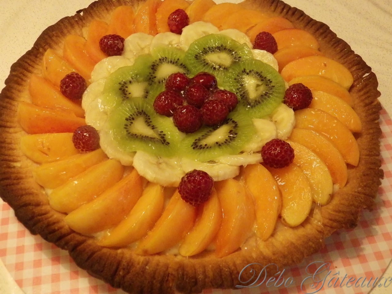 Débo Gâteaux : Tarte aux fruits