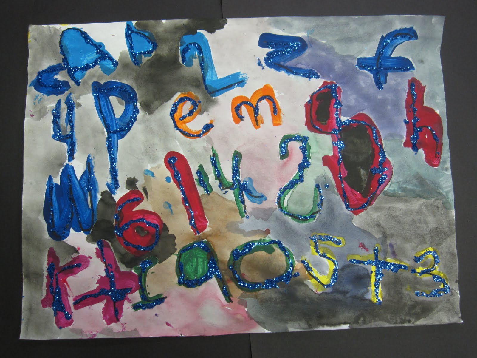 El Sol Art: Jasper Johns Alphabet Art