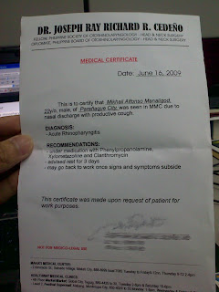medical certificate philippines - philippin news collections