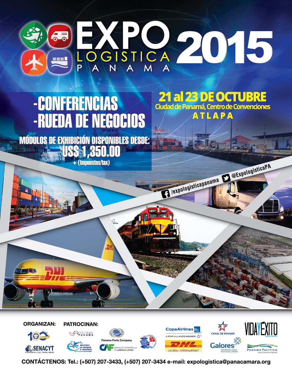 TLC Soluciones Logisticas Agencia Internacional de Carga: EXPO-LOGÍSTICA PANAMÁ del 21 al 23 ...