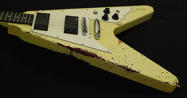 L E N N Y: METALLICA James Hetfield Greco Electra 2236 Flying V Replica ...