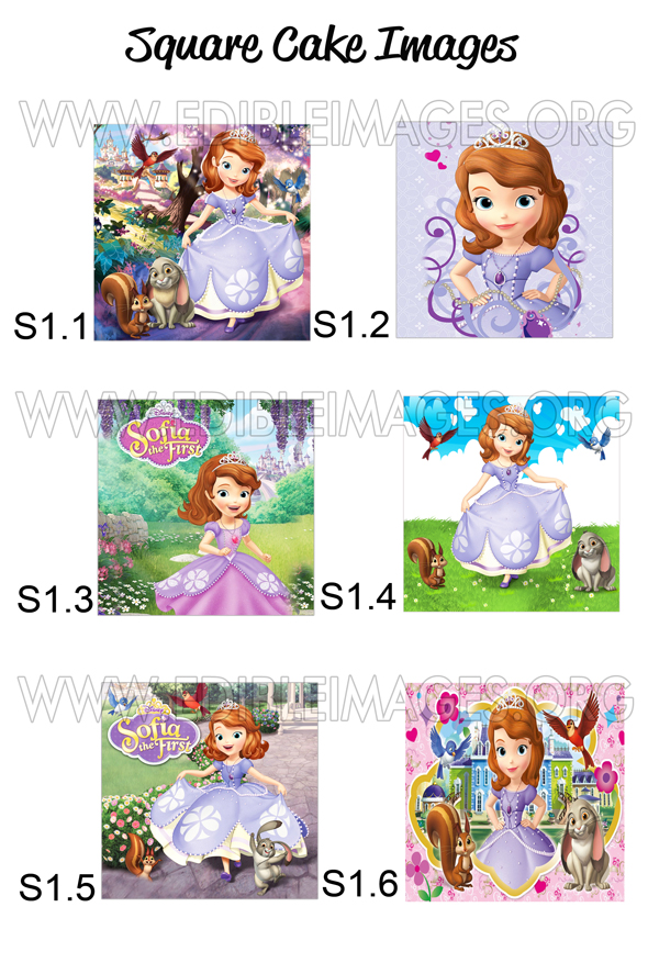 Edible Image Sofia The First - Aisha Puchong Jaya