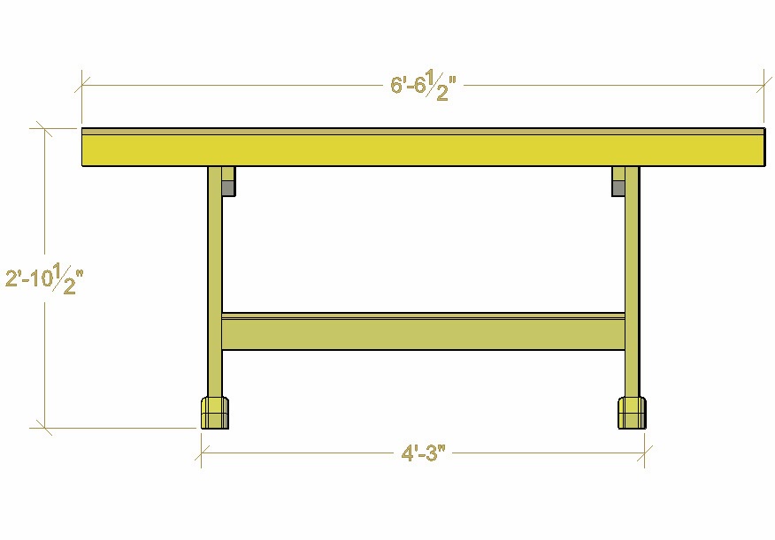 Dave's Workshop: Workbench Dimensions