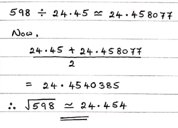 How to find the square root of a non-perfect square manually - witcentre