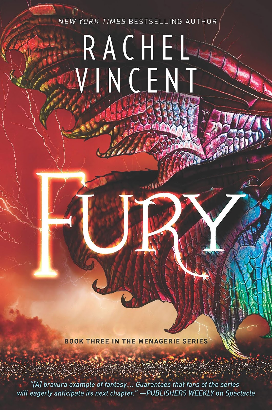 Feeling Fictional: Review: Fury - Rachel Vincent