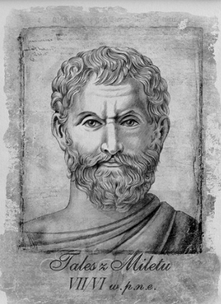 Z ciszy umysłu...: Tales z Miletu... ojciec nauki greckiej