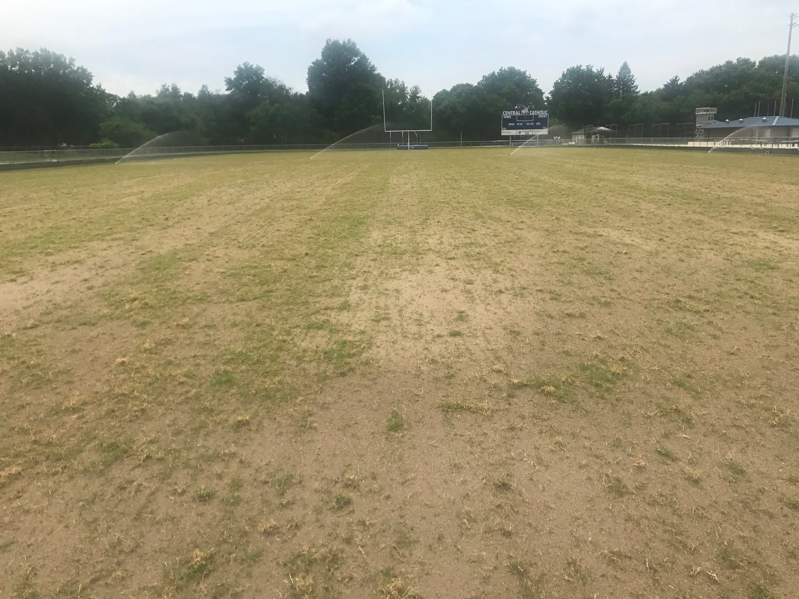 Smart Turf: Lafayette Central Catholic - Sand Channel Drainage ...