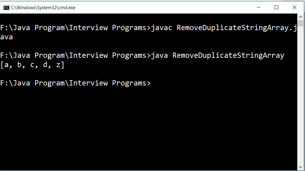 Write A Java Program To Take An String Array And Find The Duplicate And 0607