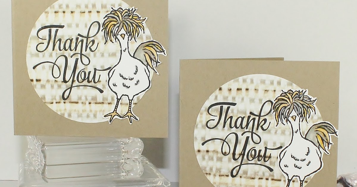 Playing with Papercrafting: Thank You Chick!