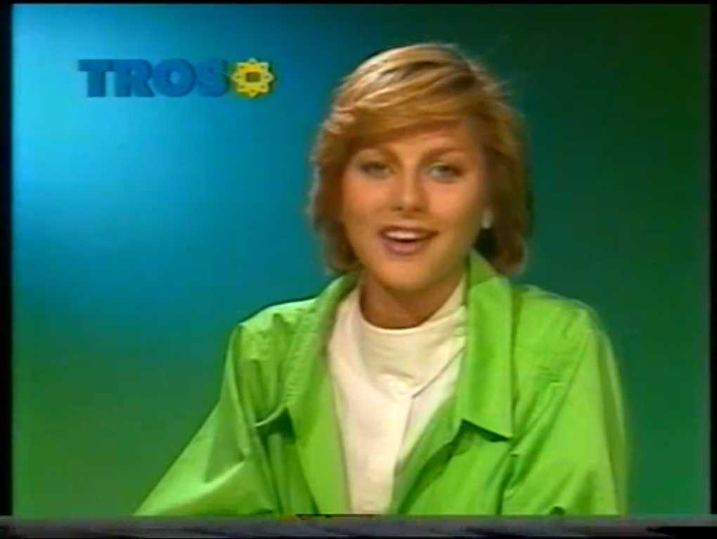 Nederlandse TV omroepsters: Milika Peterzon TROS 1985 @ Nederlandse TV ...