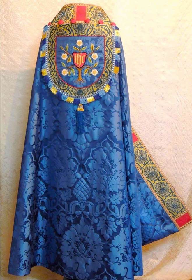 An English Advent Cope by Davis D'Ambly ~ Liturgical Arts Journal