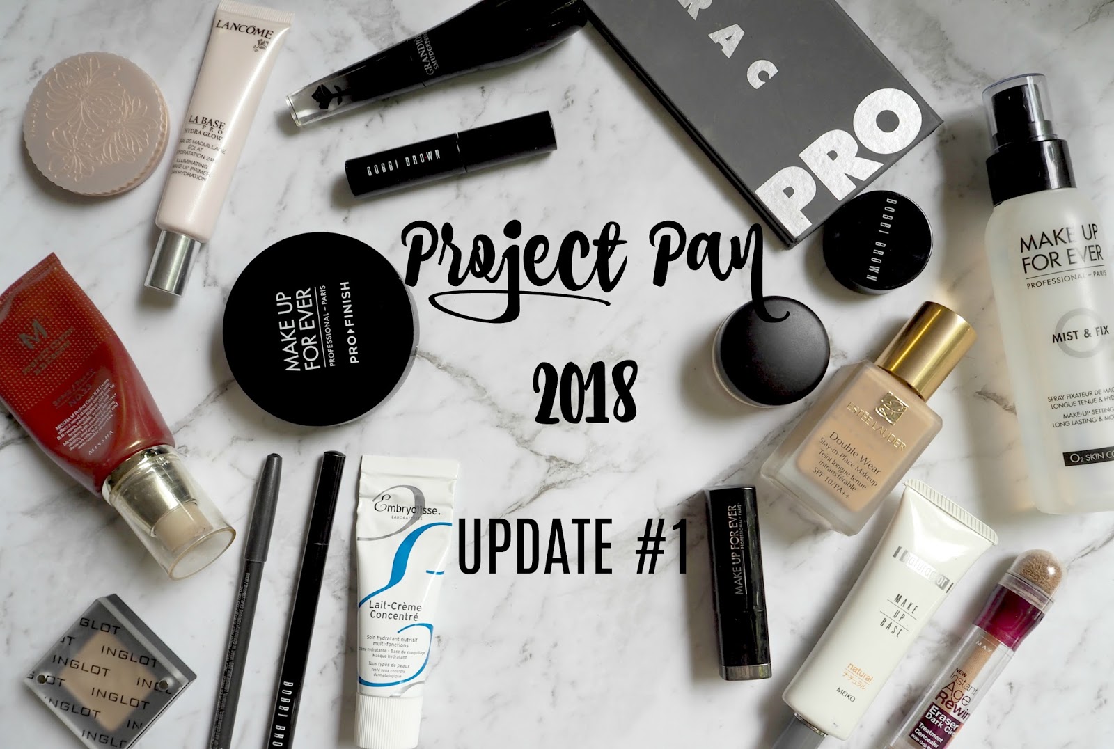 PROJECT PAN: Pan 18 in 2018 UPDATE #1 - poshmakeupnstuff