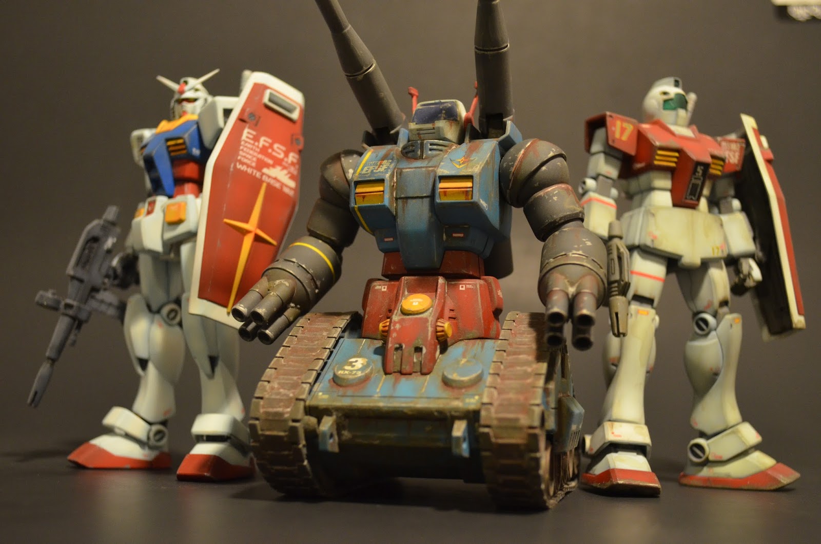 GUNDAM GUY: HGUC 1/144 Guntank - Painted Build