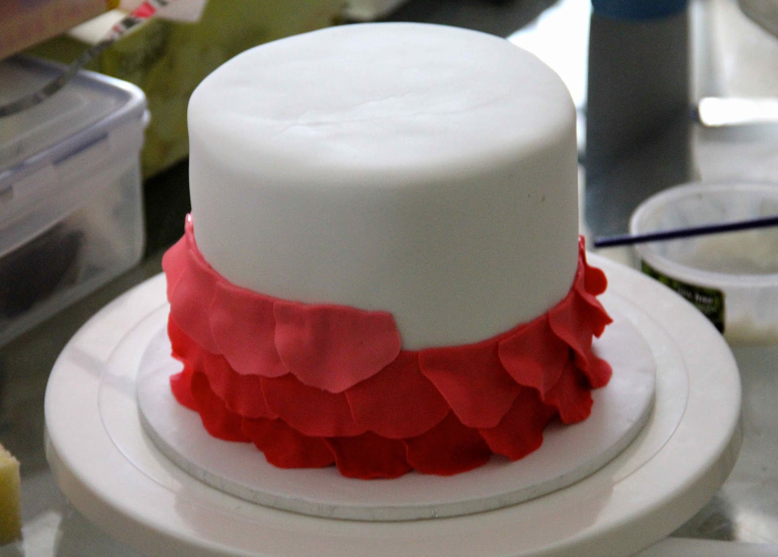 Bakerz Dad: Petal and Shoe Cake