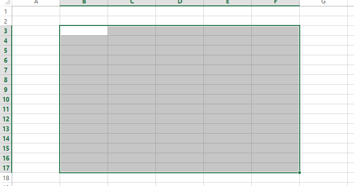 Excel-VBA Solutions: Create and Format a Table