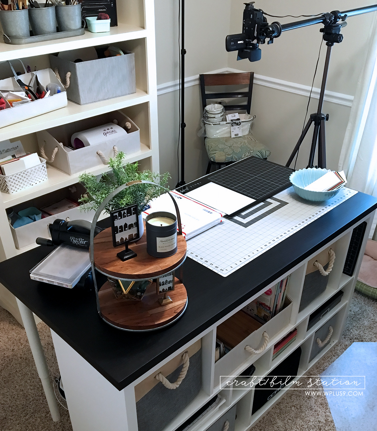 Stamp Away With Me: Craft Studio Makeover - Before & After w/Dawn
