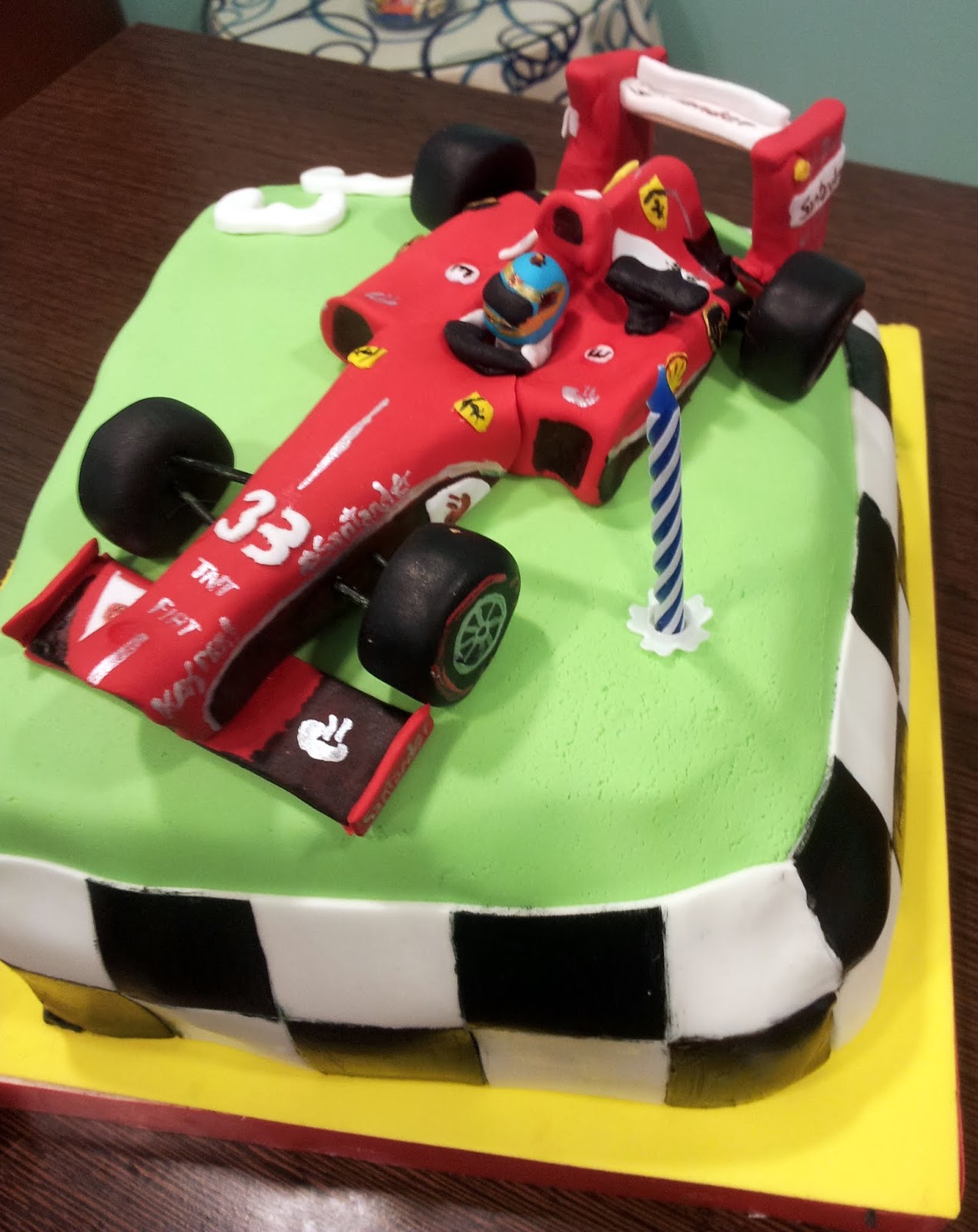TARTAS Y GALLETAS MIS DULCES CAPRICHOS: FORMULA 1 DE FERNANDO ALONSO ...