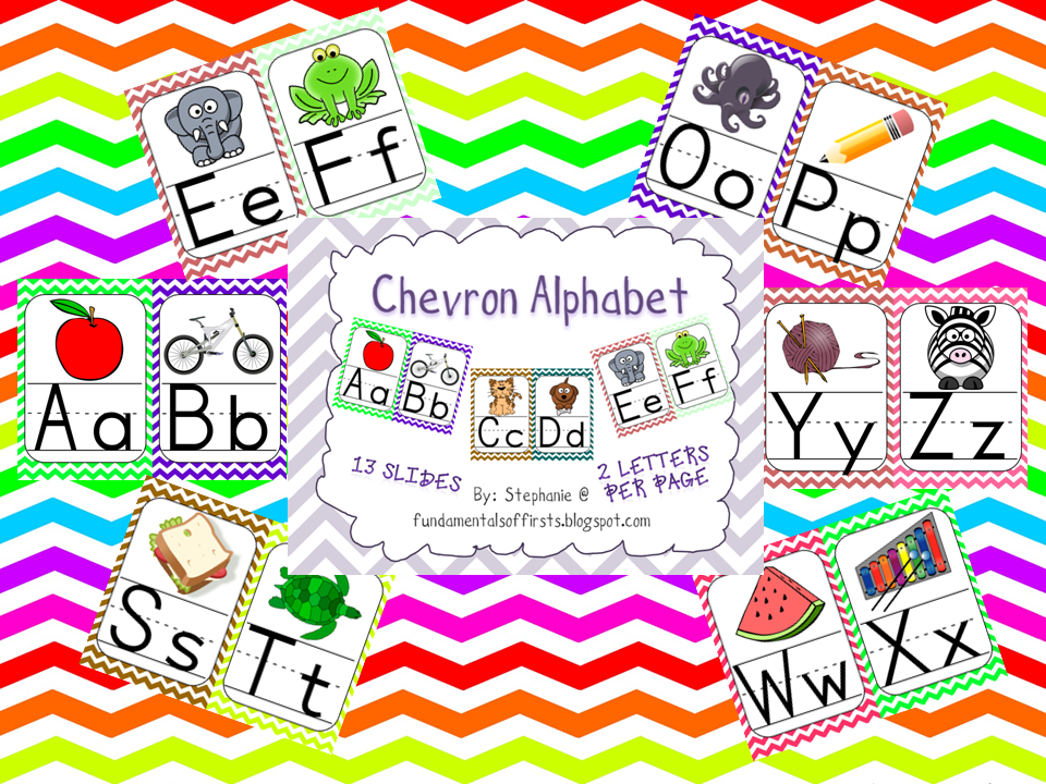 FUNdamentals Of Firsts: The Ultimate Chevron Classroom!