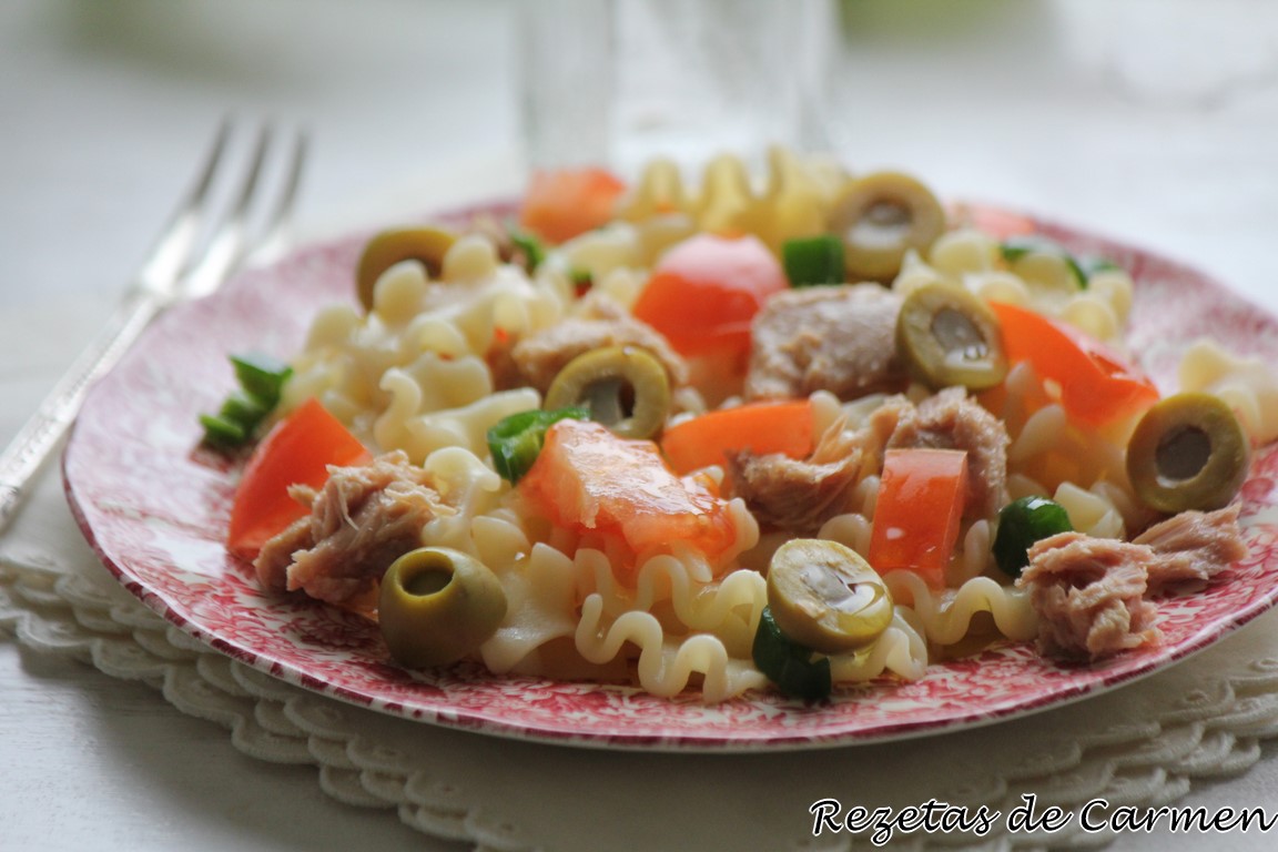 Ensalada rusa de pasta