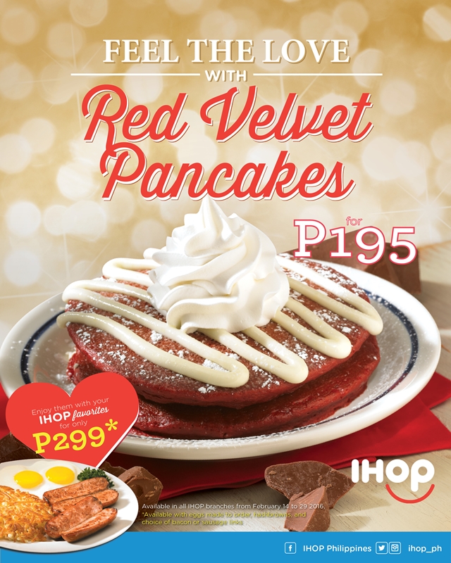 IHOP Philippines 25 Peso Pancake Promo and The New Red Velvet Pancake ...