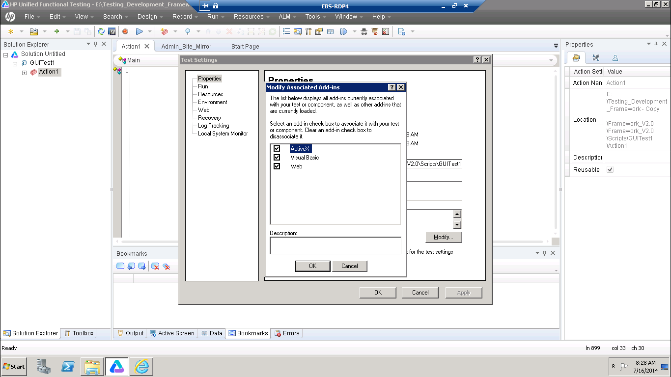 QTP and VBScript Tutorials