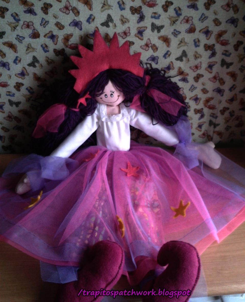 Trapitos patchwork: Hada