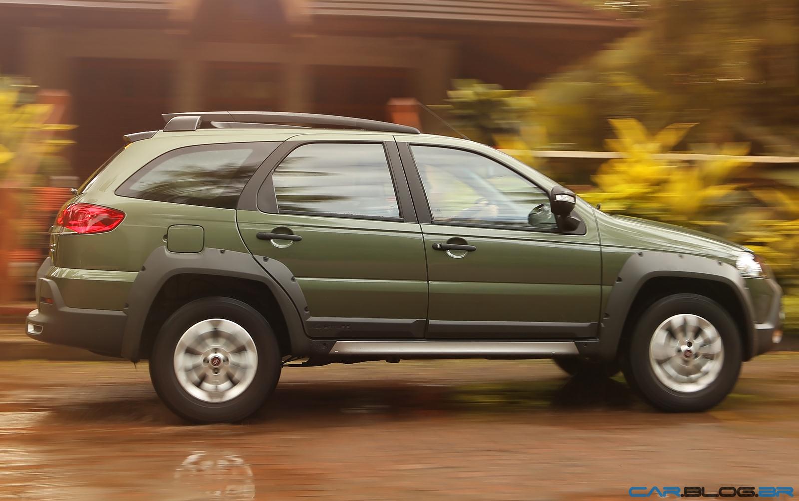 Novo Fiat Palio Weekend 2013 Attractive, Trekking e Adventure: fotos ...