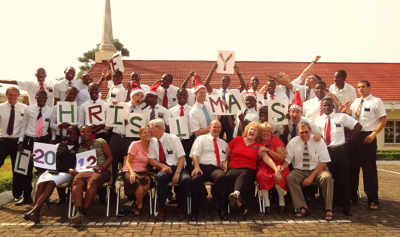 Elder Quinn Skouson: Christmas Celebration in Liberia-Bushrod Island ...