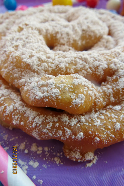 chica chocolatina: Sweet Churro Funnel Cake