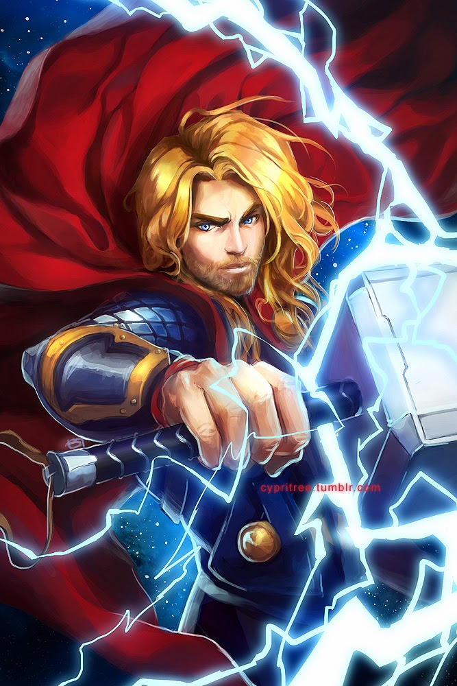 THUNDERFROST BOYS: Thor's Hair Colour