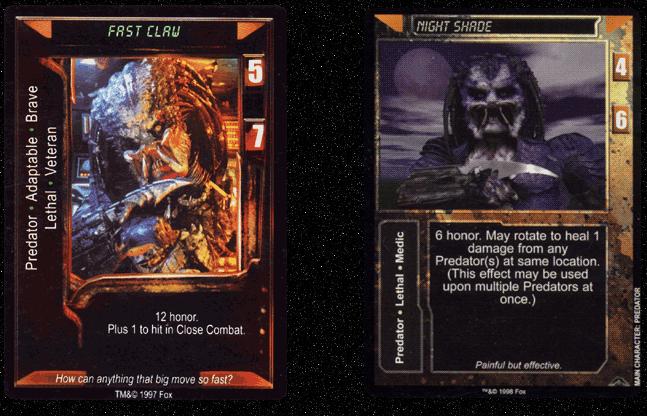 Trading Card Game's Wonder: Alien vs Predator Trading Cards Homepage