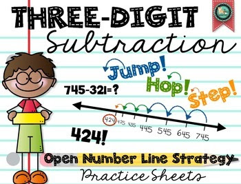 The Foxy Teacher: Open Number Line Strategy: Addition & Subtraction