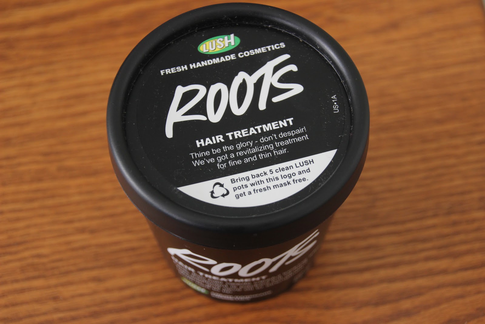 Plainly polka dot: Beauty: Lush's 'Roots' Hair Treatment Review