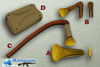 Hachas antiguas - Mundo de las armas