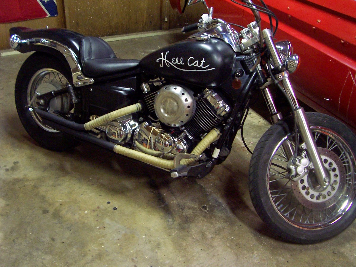 Eric's Garage: 2000 Yamaha V Star 650 Chopper project