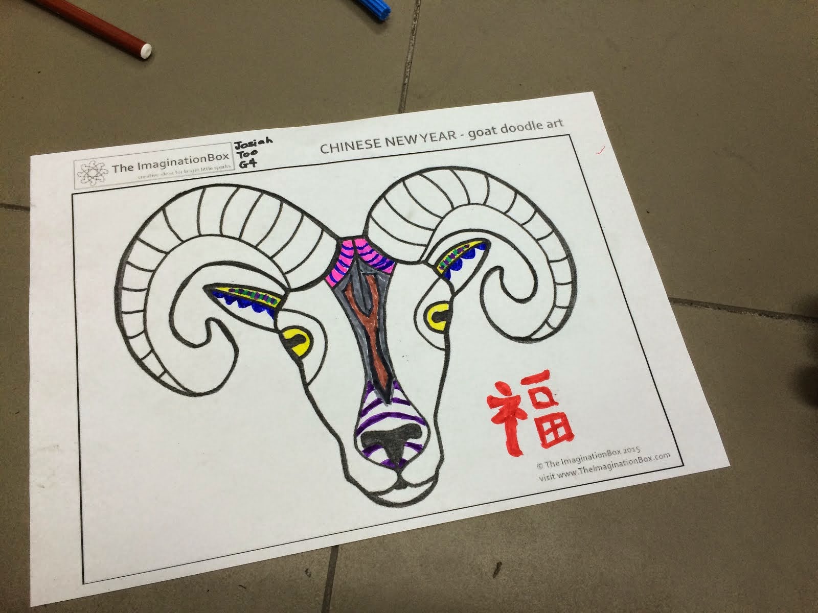 Home of the Poi Ching Falcon: CNY Arts and Craft