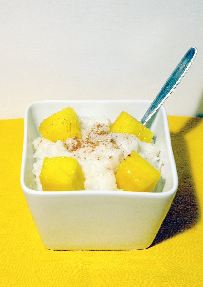 Tajski pudding ryżowy z mango | Every Cake You Bake