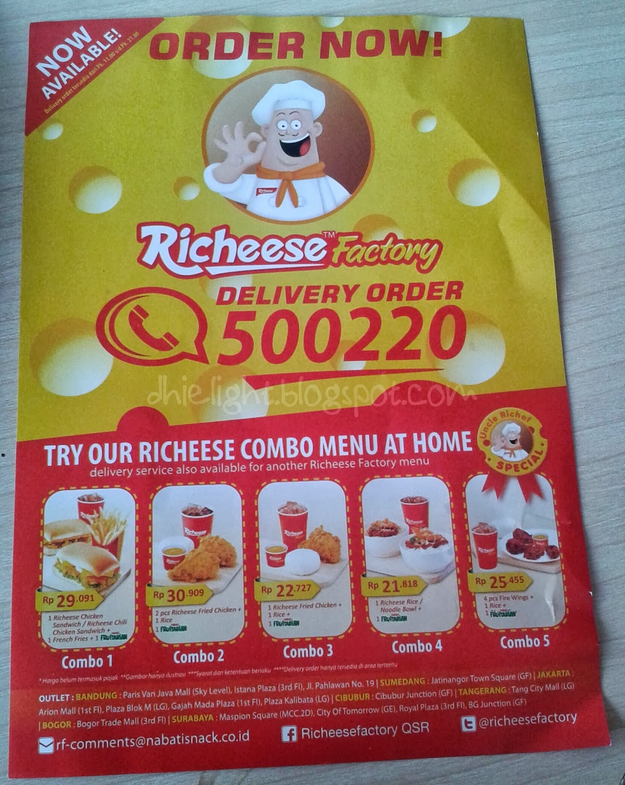 【Vinddi Annie】: [Review] Richeese Factory