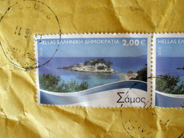 MARIETTE'S BACK TO BASICS: {Parcel from Greece with Regal Gift}