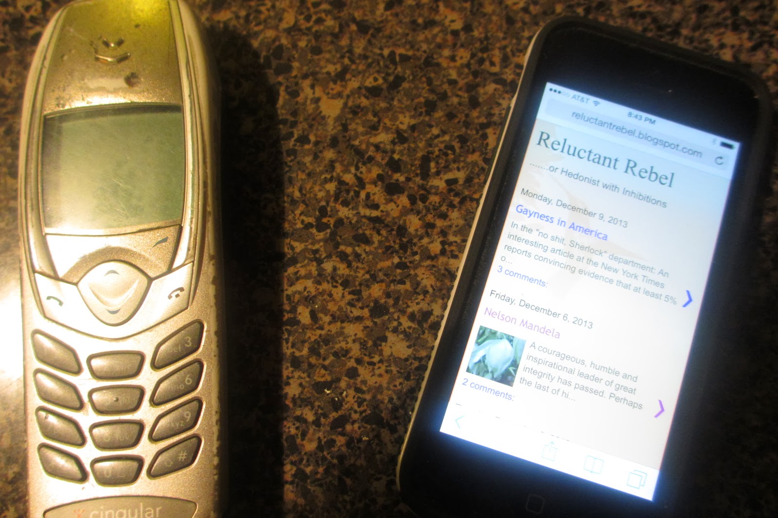 Reluctant Rebel: Technology: You Can Bleed To Death If You're On The ...